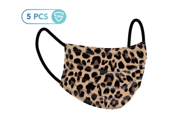 Leopard Face Mask